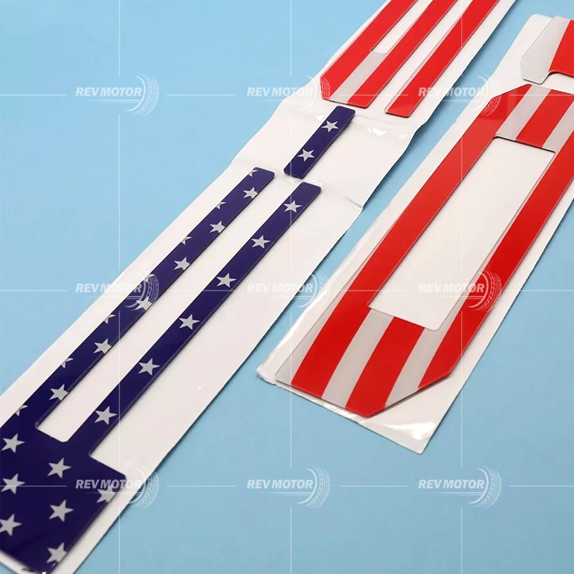 USA Flag 3D Raised Tailgate Insert Decal Letters For F-150 2021-2024 ...