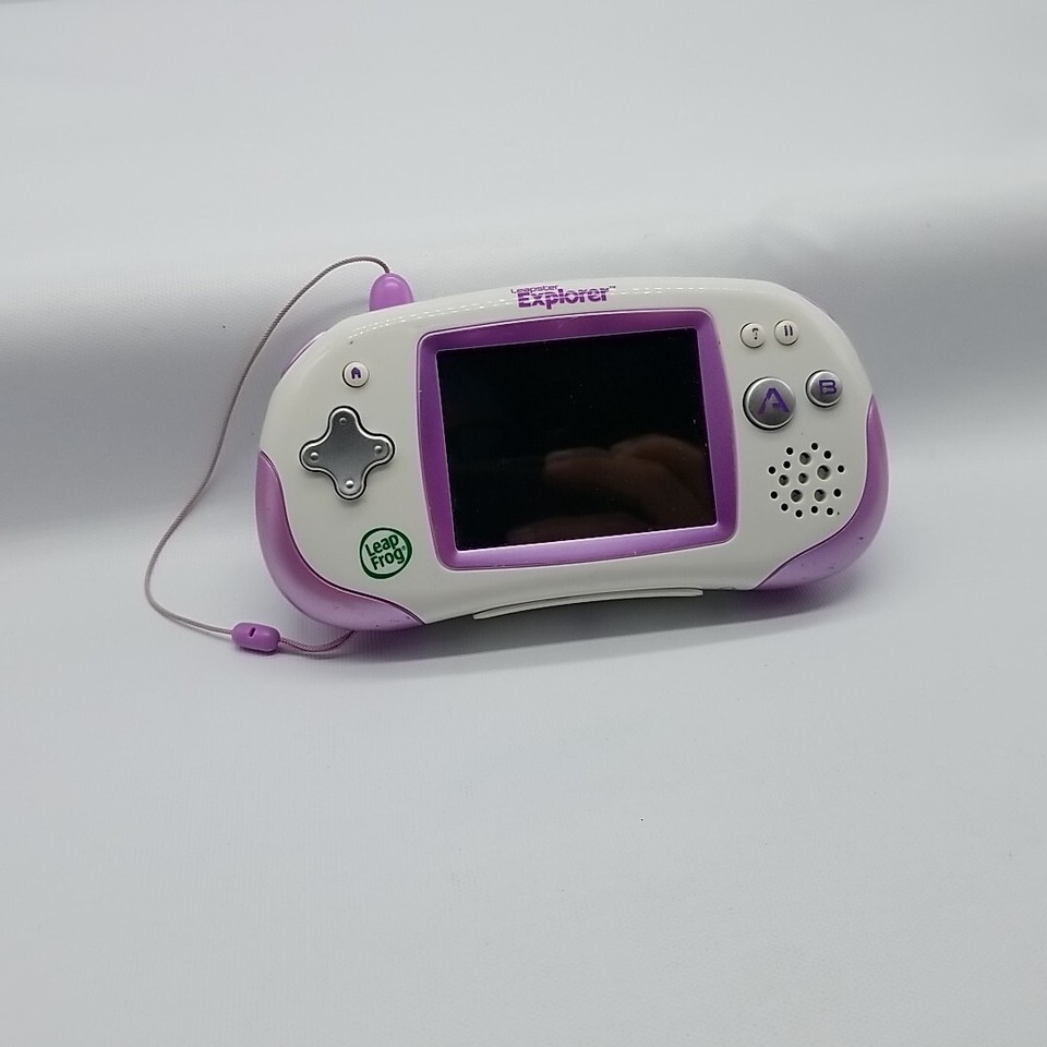 LeapFrog Leapster Explorer Learning System White Purple | eBay