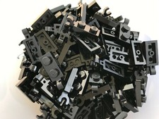 15 LEGO Black PLATE 1X2 W/SHAFT Ø3.2 (60478/4515368) clip for sale ...