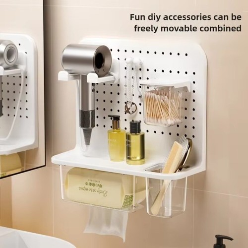 Space-Saving Cave board storage rack Large Capacity Wall Organization ...