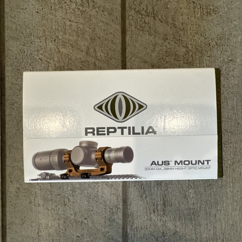 Reptilia AUS 30mm 1.54" FDE Anodized Scope Mount 100-122 | eBay