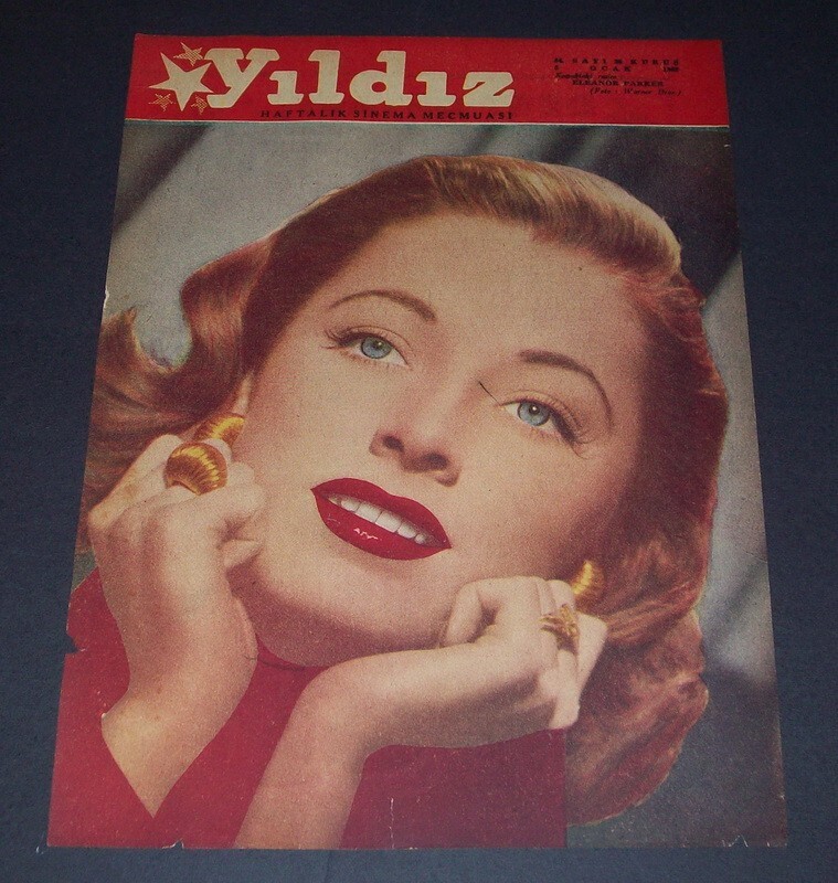 ELEANOR PARKER Turkish Magazine CLIPPING/COVER/PINUP 44151 | eBay