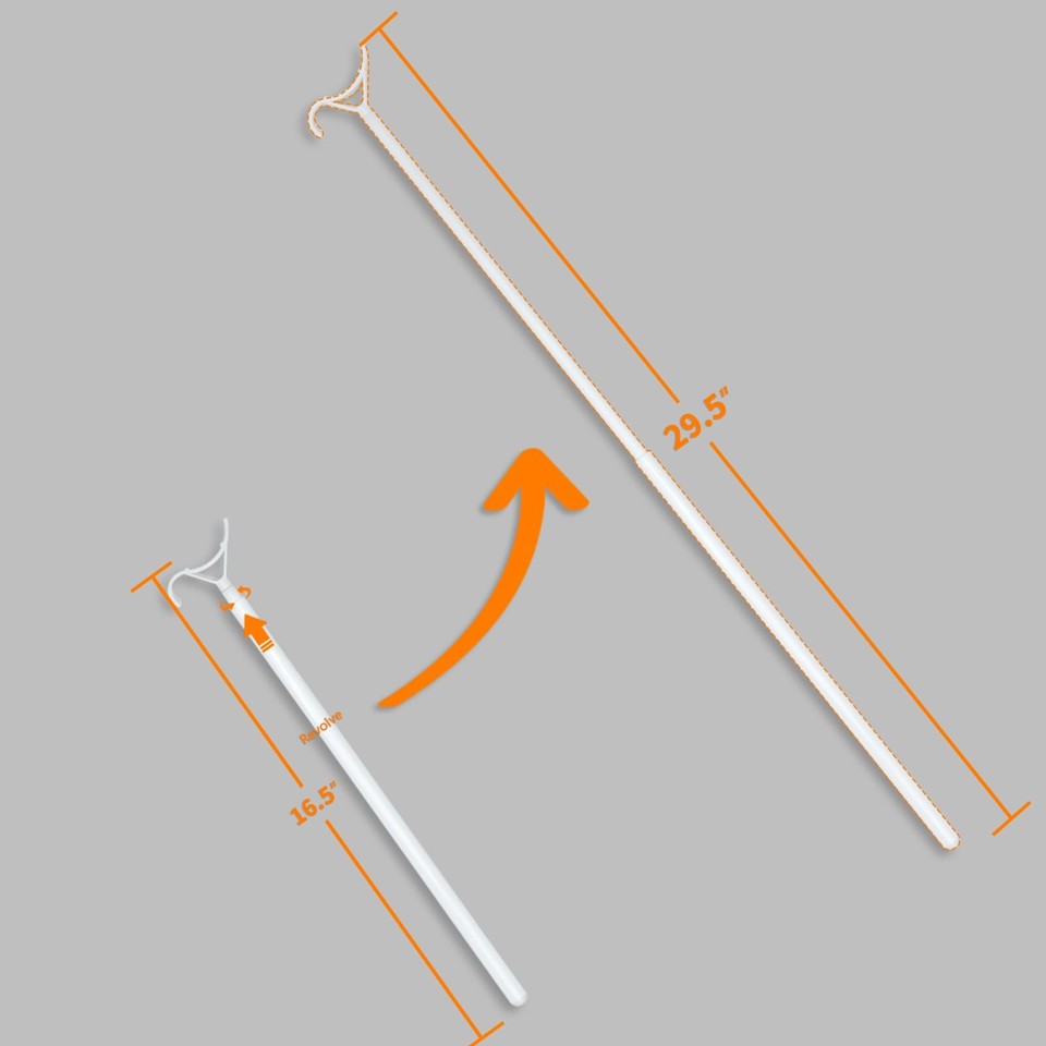 Draw Rod for Cordless Window Shades Cellular Shades Roller Shades Zebra ...