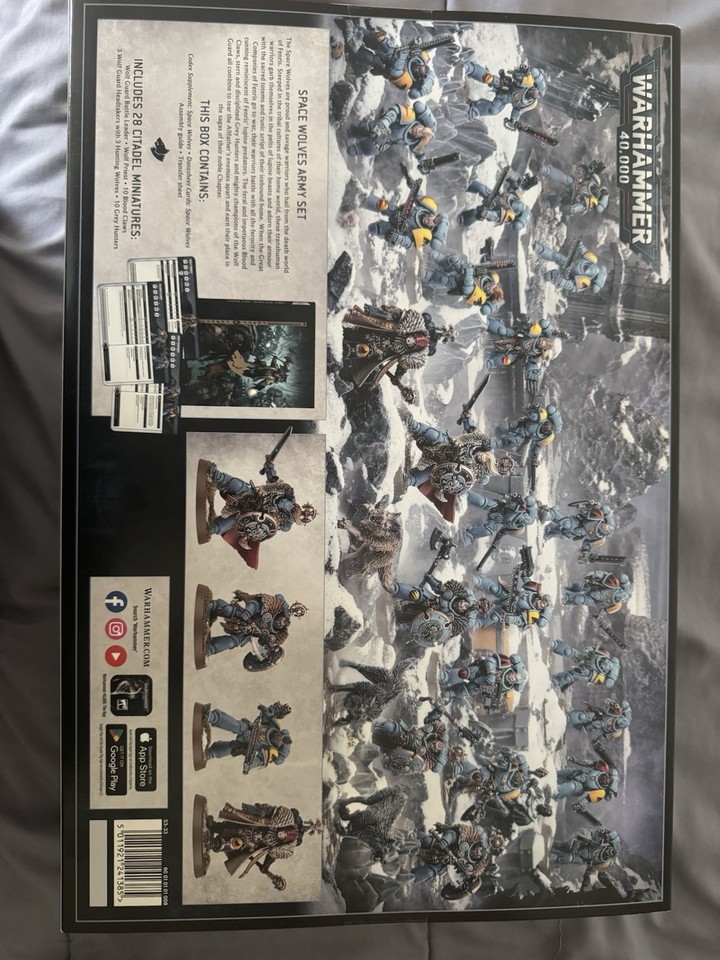 Space Wolves Army Box Set Warhammer 40K Refresh Brand New And In Hand ...