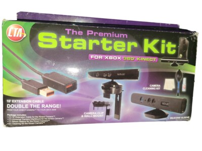 The PREMIUM Starter Kit For XBOX 360' Kinect ( Open Box) | eBay