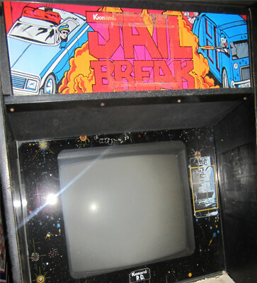 JAIL BREAK ARCADE MACHINE by KONAMI 1985 (Great Condition) *RARE* | eBay