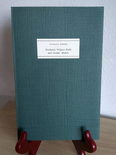 Donald Weeks Frederick William Rolfe and Artists' Model 1981 Tragara ...