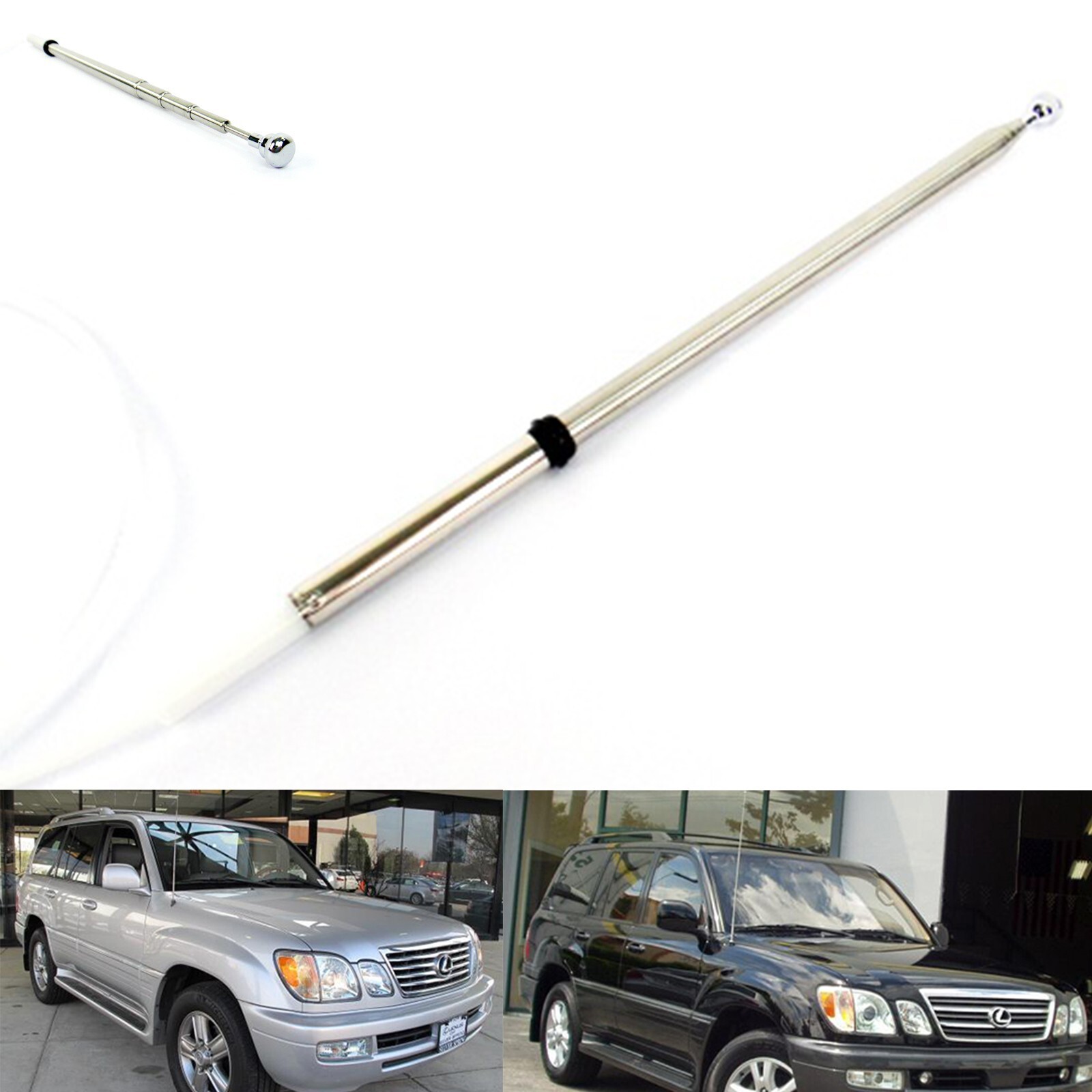 Power Antenna Aerial AM FM Radio OEM Replace Mast Cord For 1998-2007 ...