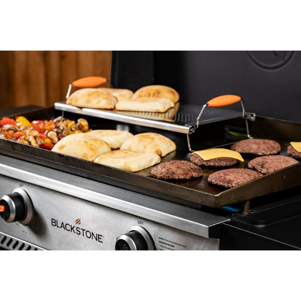 Blackstone Stainless Steel Adjustable Warming Rack | eBay