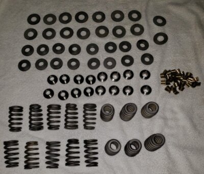 AFR PAC 1218 Beehive valve Springs Titanium retainers locators shims ...