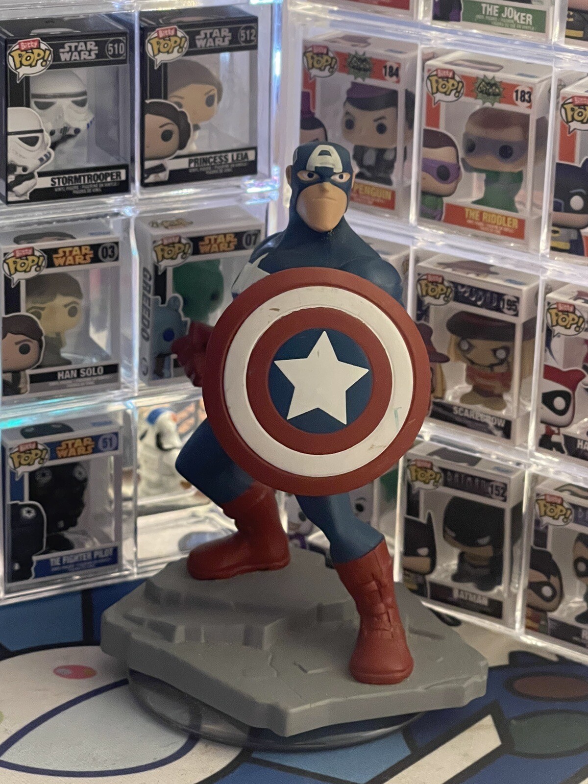 Marvel Disney Infinity Captain America 2.0 Character Figure | eBay