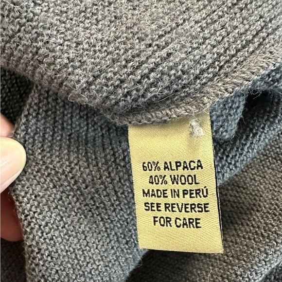 Beyond Threads Women’s Size Medium Alpaca/Wool Blend Sleeveless ...
