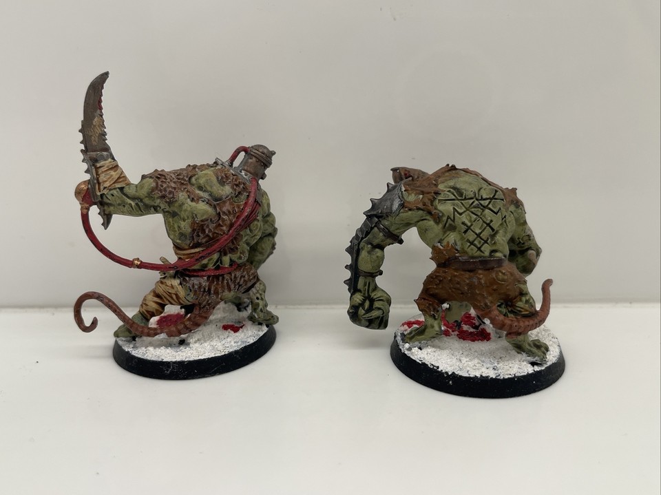 Warhammer: Island of Blood - Skaven RAT OGRES/OGORs Painted | eBay
