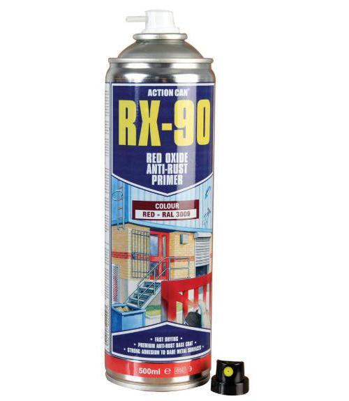 Red Oxide Anti-Rust Primer Aerosol, 500ml - ACTION CAN | eBay UK