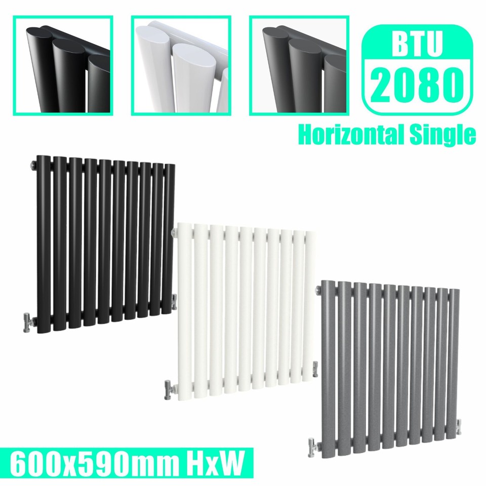 Vertical Horizontal Central Heating Radiator Traditional Oval Column ...