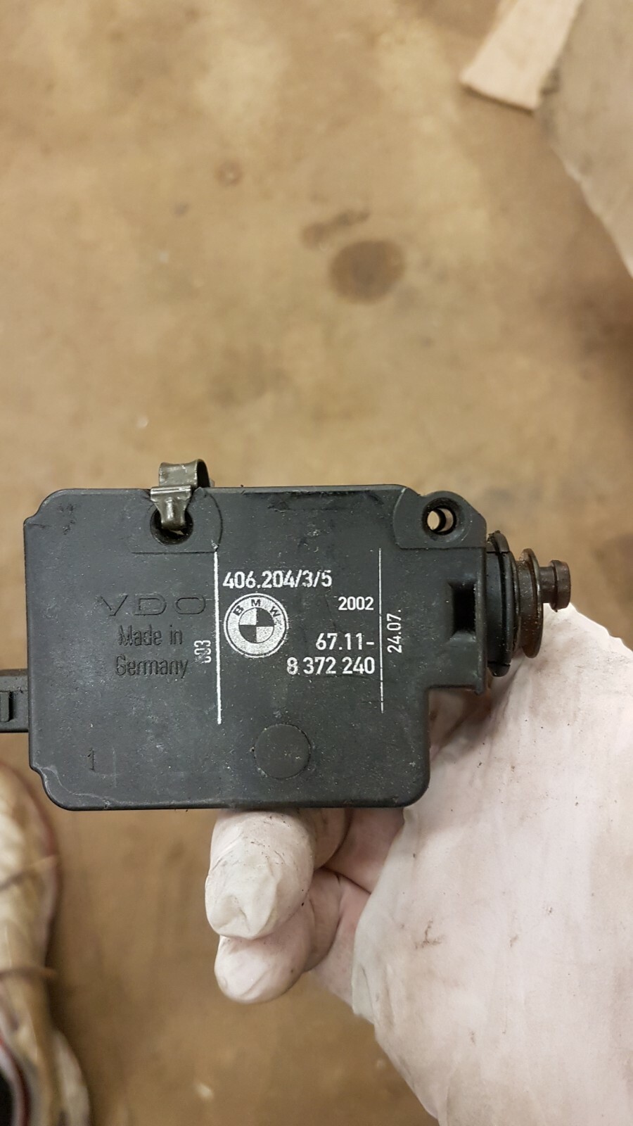 BMW E46 3 Series Fuel Flap Actuator 67118372240 for sale online | eBay UK