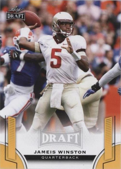 2015 Leaf Draft - Jameis Winston #84 Gold (RC) for sale online | eBay