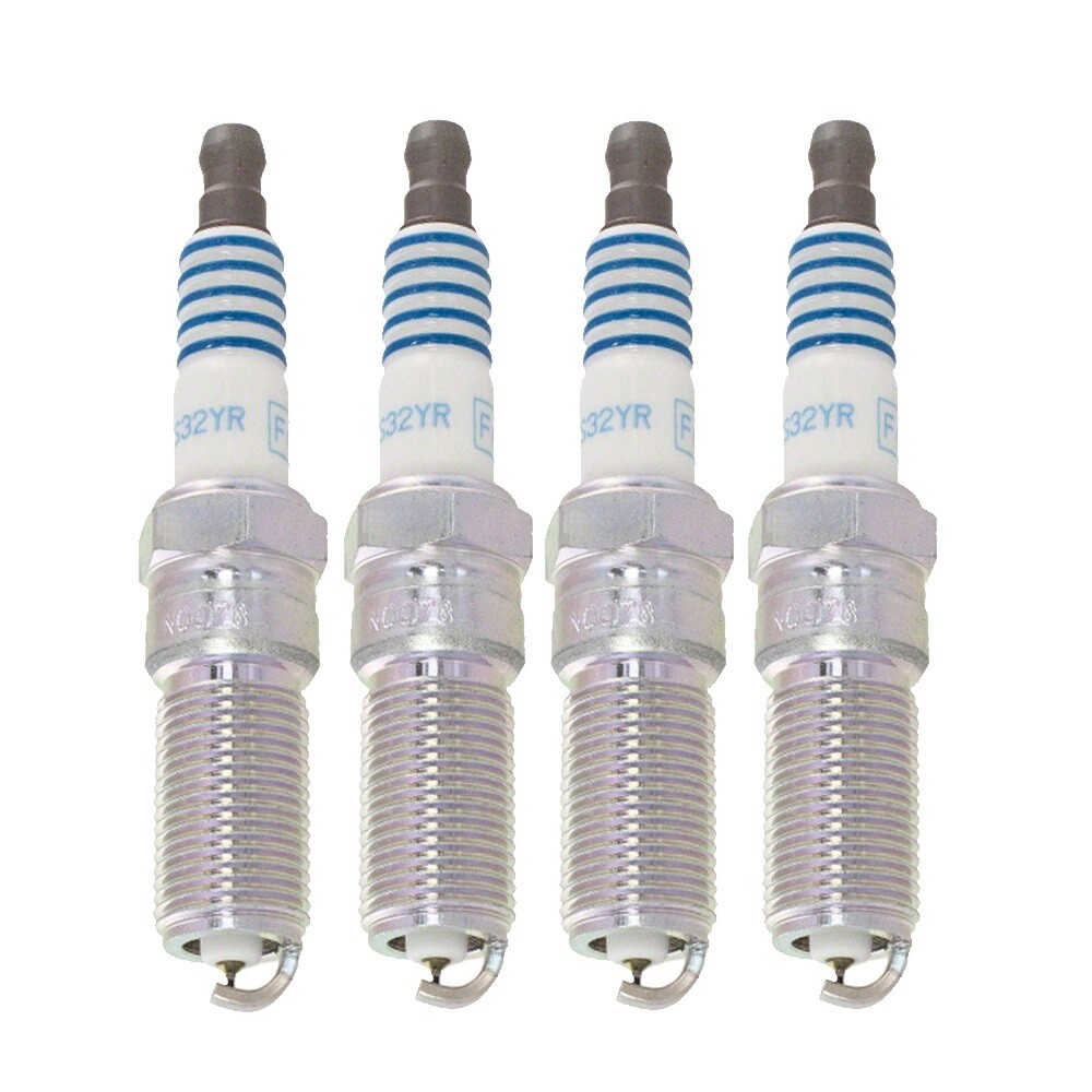 Motorcraft OEM Set of 4 Iridium Spark Plugs For Ford Lincoln Mazda ...