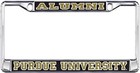 PURDUE BOILERMAKERS Chrome ALUMNI License Plate / Tag Frame | eBay