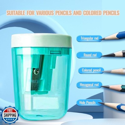 Adjustable Pencil Sharpener Golcellia 2-Pack Manual Pencil Sharpeners ...