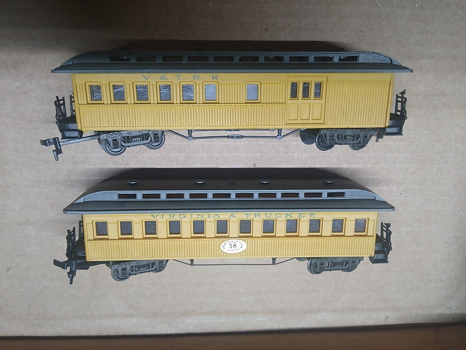 Pocher HO Scale train Passenger Car Lot Of 4 W&ARR/V&TRR Made In Italy ...