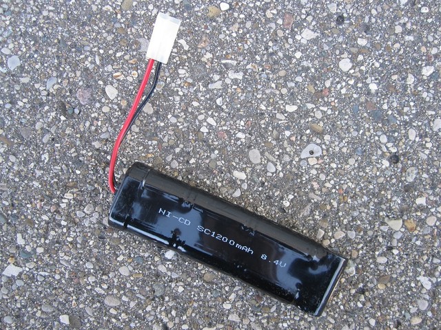 8.4v 1200mah Large Airgun Battery for JG AK 47 Airsoft Gun for sale ...