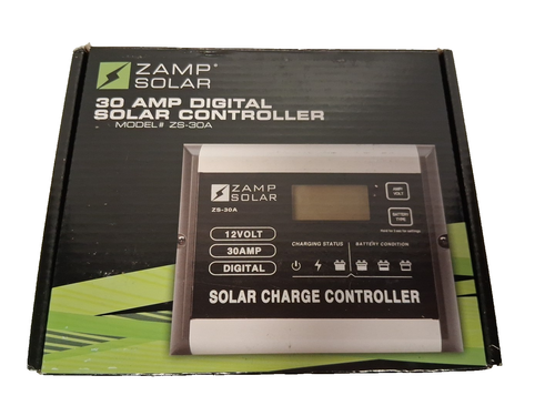 Zamp Solar ZS-30A Solar Charge Controller 30 Amp 12VDC | eBay