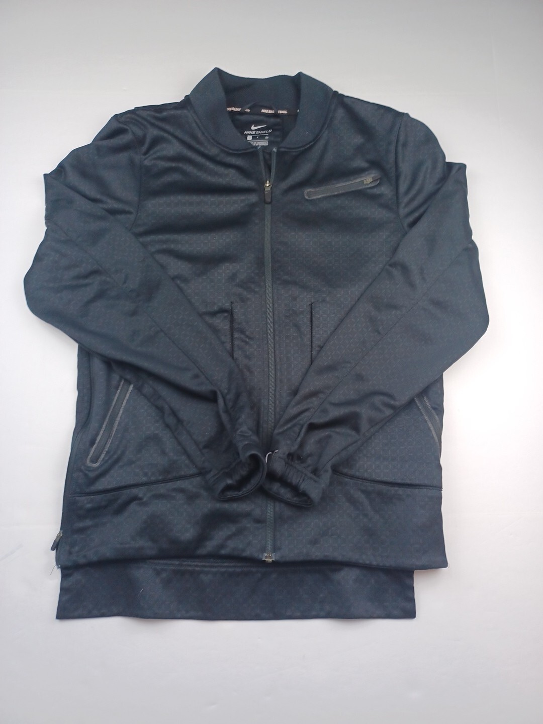 Nike MEN'S LEBRON MVP Basketball SHIELD Jacket Black … - Gem