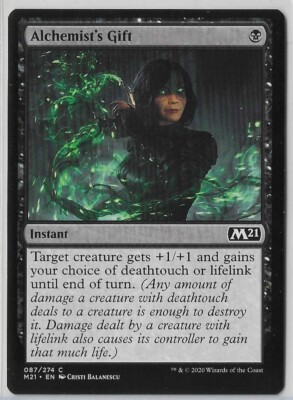 MTG Alchemist's Gift Core Set 2021 (M21) Common Magic Card #087/274 ...