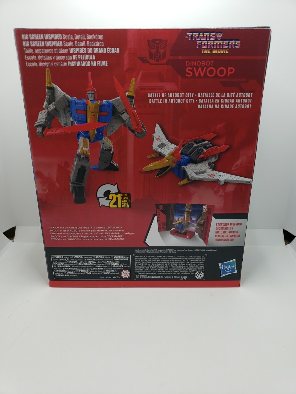 Transformers Generations Studio Series 86 Movie Leader Dinobot Swoop IN ...