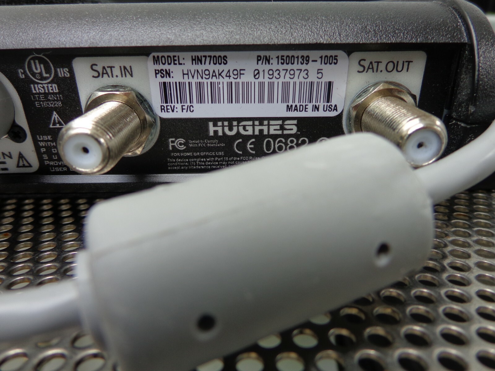 Hughesnet HN7700S Router With 64w Power Supply and rack-mount tray | eBay