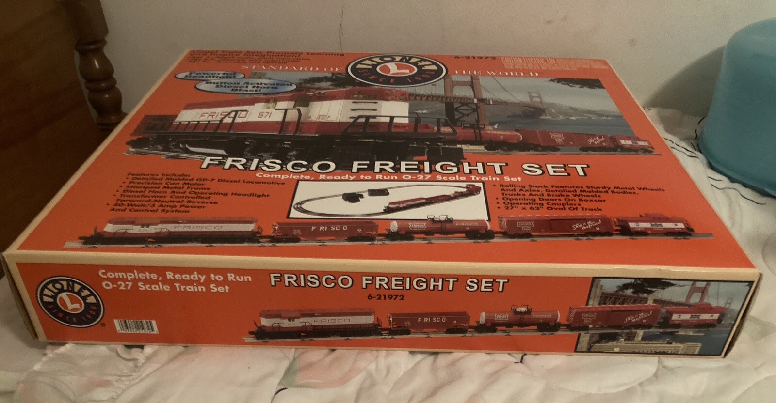 Lionel 6-21972 Frisco Freight Train Set. Mint. | eBay