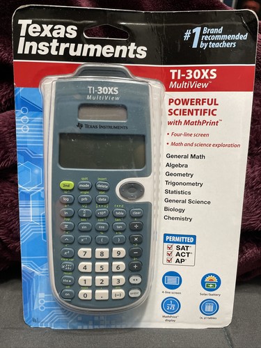 Texas Instruments, TI-30XS Multiview, Powerful 4-line Scientific ...