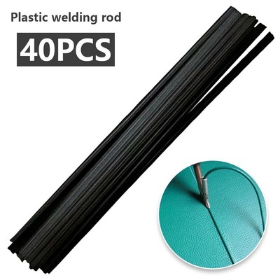 40pcs Black PP Welding Rods Black PP Plastic Rods Useful Hot Sale ...