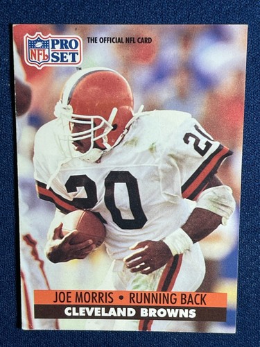 1991 PRO SET #476 JOE MORRIS (CLEVELAND BROWNS) FOOTBALL CARD | eBay