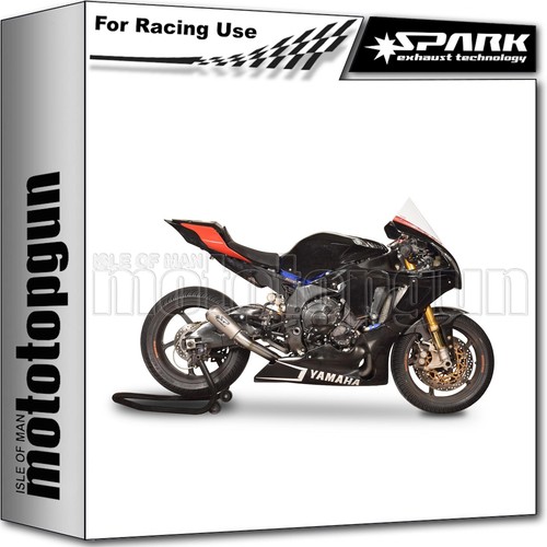 SPARK POT D ECHAPPEMENT LOW MOTO-GP TITANIUM RACING YAMAHA YZF R1 2016 ...