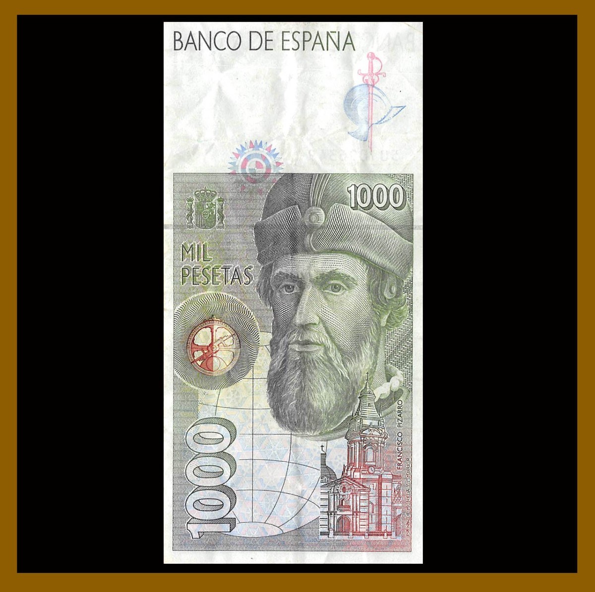 Pizarro Cortes Spanish Pesetas