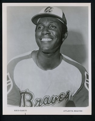Rico Carty circa 1970 Team Issued Press Original Photo Atlanta Braves ...