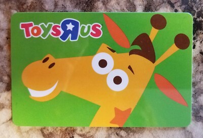 COLLECTIBLE Toys R Us Gift Card Loaded w/ $100 (NO CURRENT VALUE) USA ...