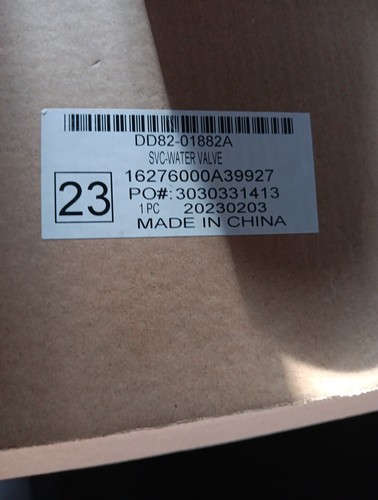 DD82-01882A Samsung SVC Assembly Water Valve Kit OEM | eBay