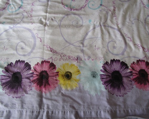 DISNEY FAIRIES TWIN FLAT SHEET - PIXIE DUST & FLOWERS - 2009 | eBay