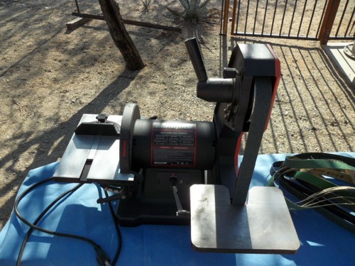 Buck belt disc sander combo 8", 1x42 | eBay