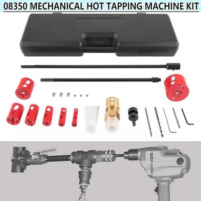 08350 DM3MECH Mechanical Hot Tapping Machine Complete Kit for NPT 300 ...