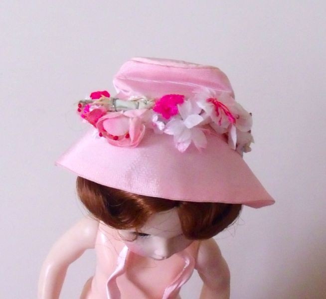 Vintage Madame Alexander Bonnet in Pink for your 13" Doll | eBay