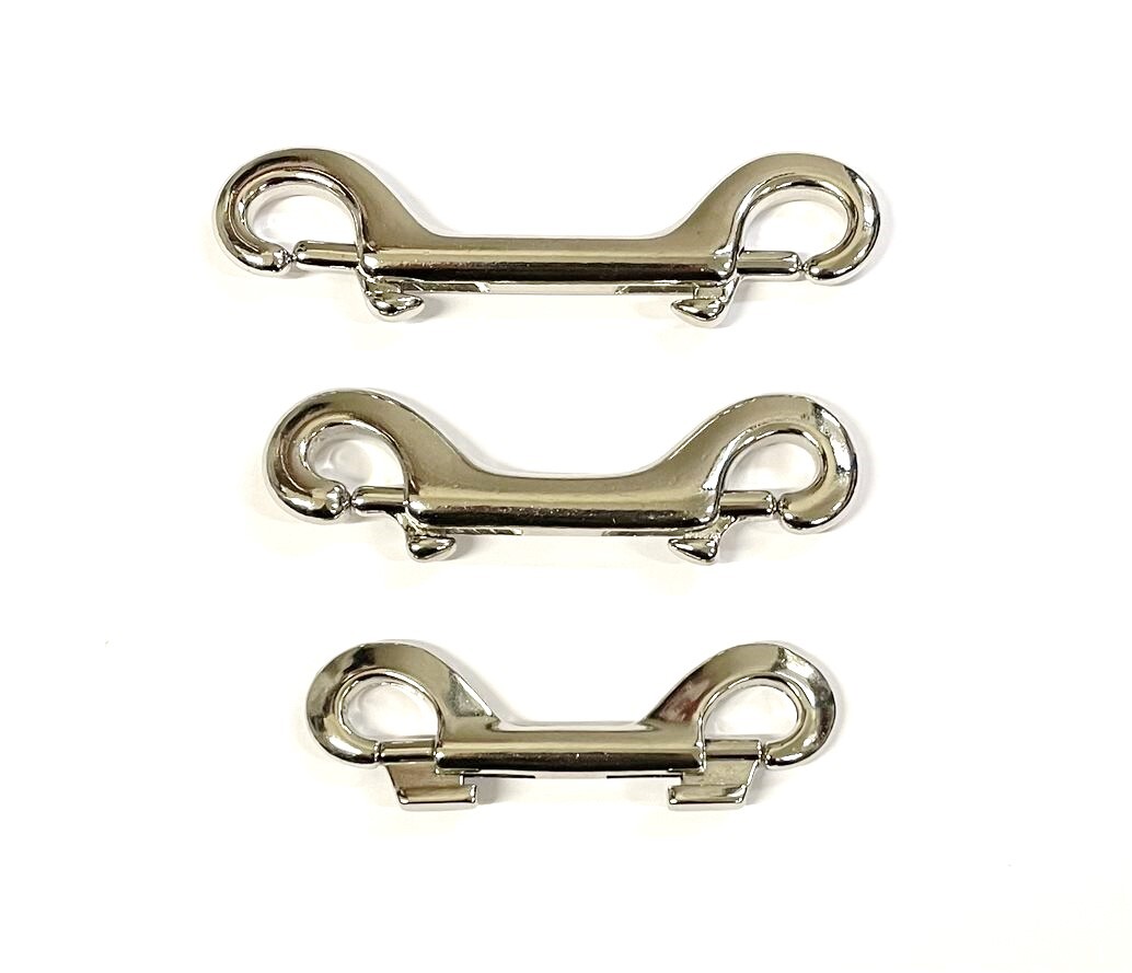 Double Ended Trigger Clip/Hook In Nickel Plated Or Brass Plated and ...
