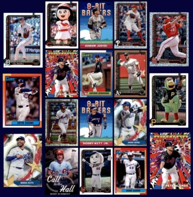 2025 Topps Series 1 Baseball Celebration Singles Inserts Parallels ...