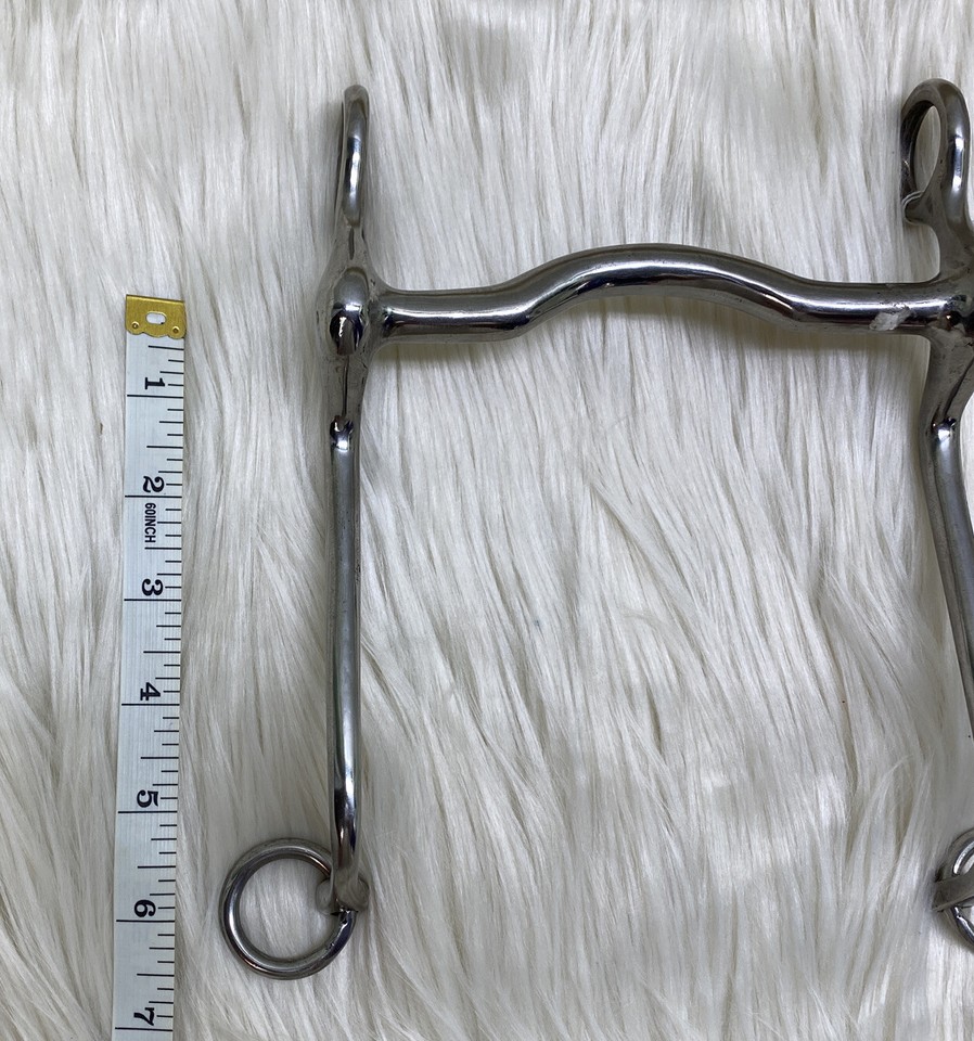 Long Shank Low Port Training & Riding Bit Curb 5 inch | eBay