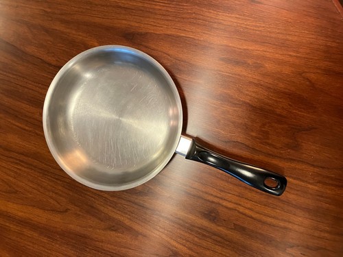 West Bend Stainless Steel 8.5" Saute Pan Skillet Fry Pan Made in USA | eBay