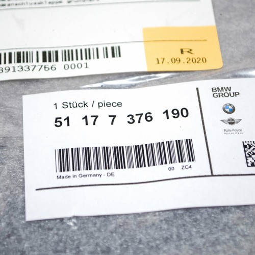 BMW New Genuine I3 I01 Series Charging Socket Cover Primed 7376190 OEM ...