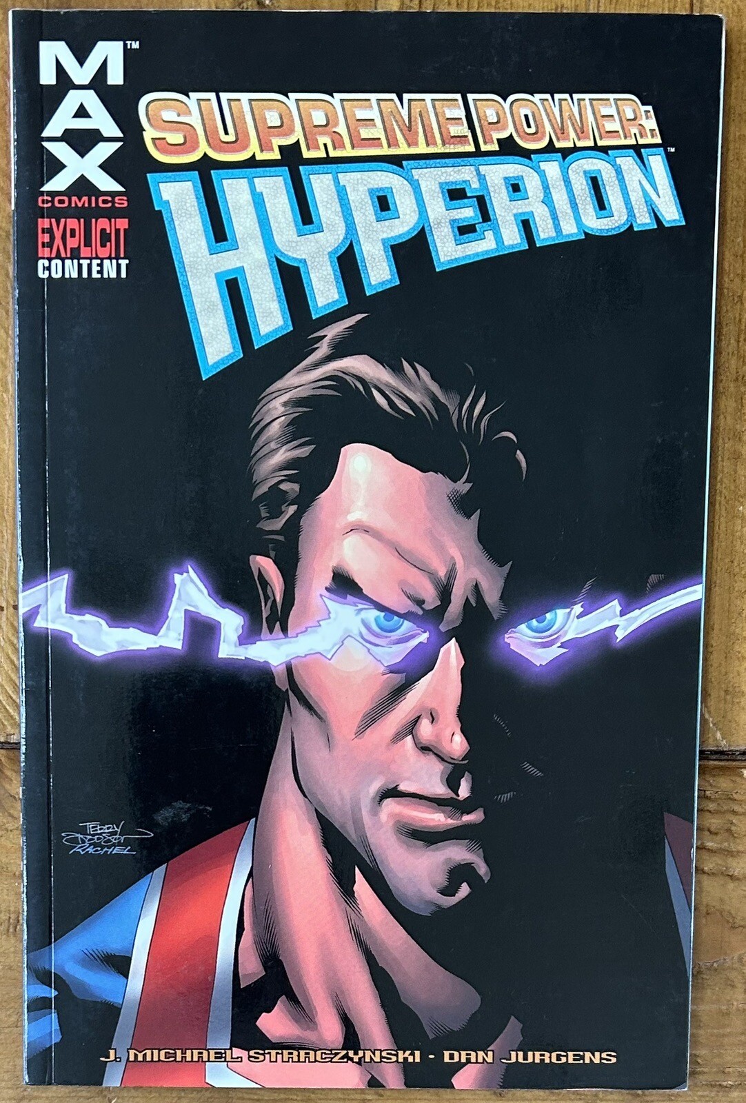 Supreme Power Hyperion MAX Comics Marvel Trade Paperback SC TPB New | eBay